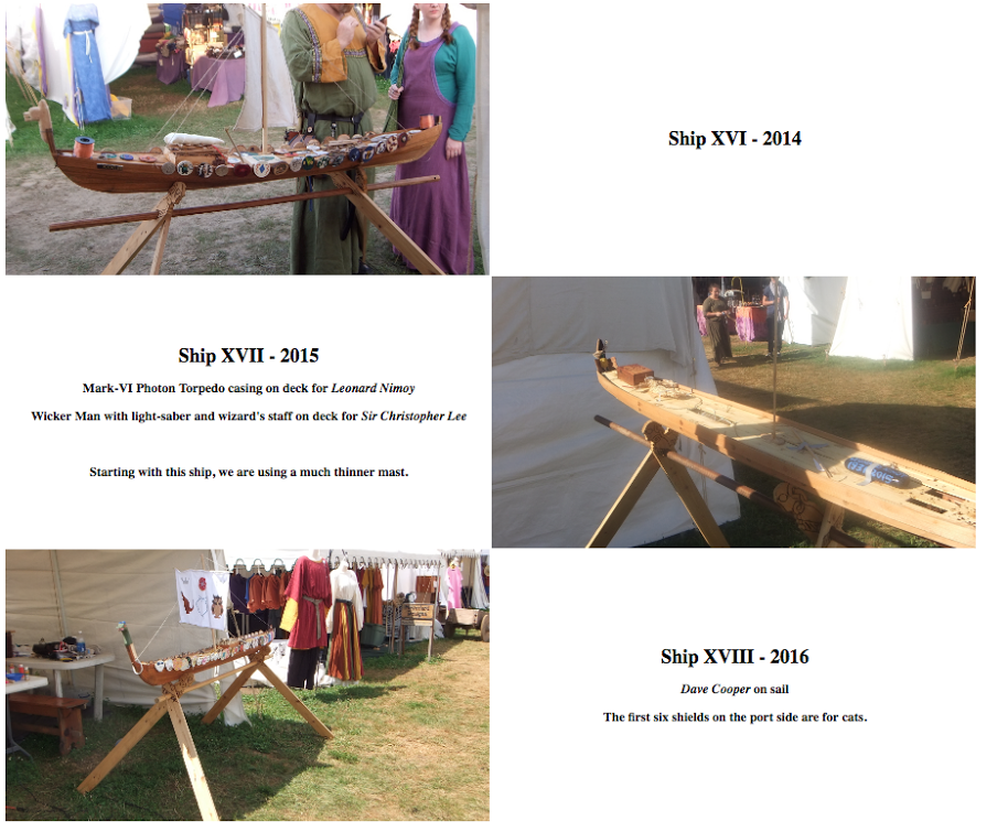 Pennsic Ship Gallery – Industry Living History